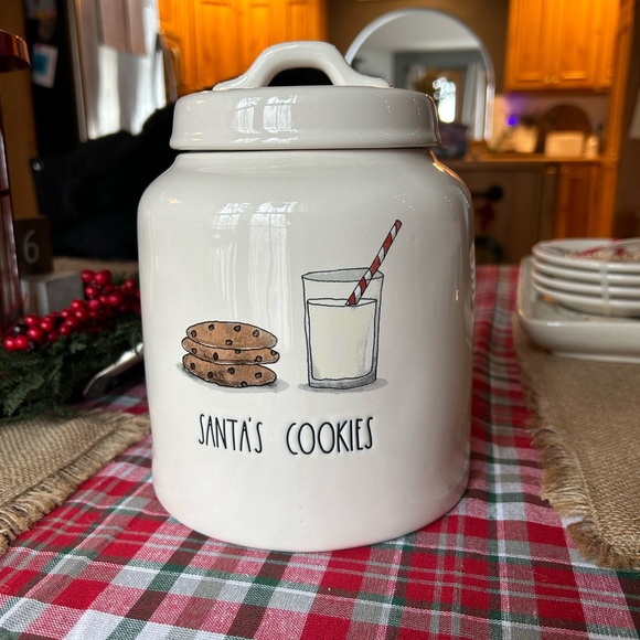 Rae Dunn | Kitchen | Rae Dunn Santas Cookies Canister | Poshmark